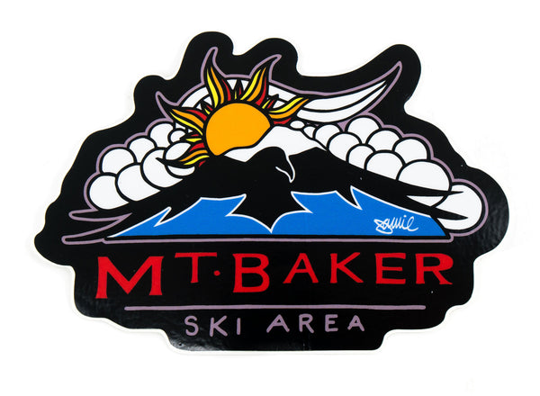 JL Baker Sticker – Mt. Baker Mountain Shop