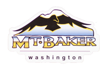 Classic Raven Magnet – Mt. Baker Mountain Shop