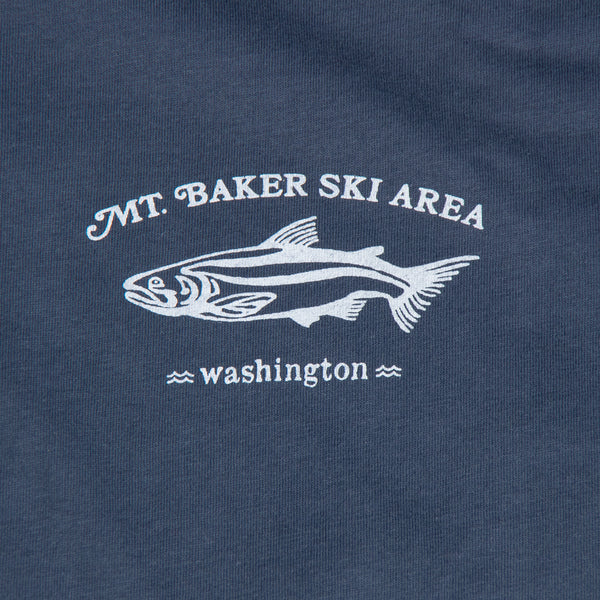 White Salmon Long Sleeve Tee – Mt. Baker Mountain Shop
